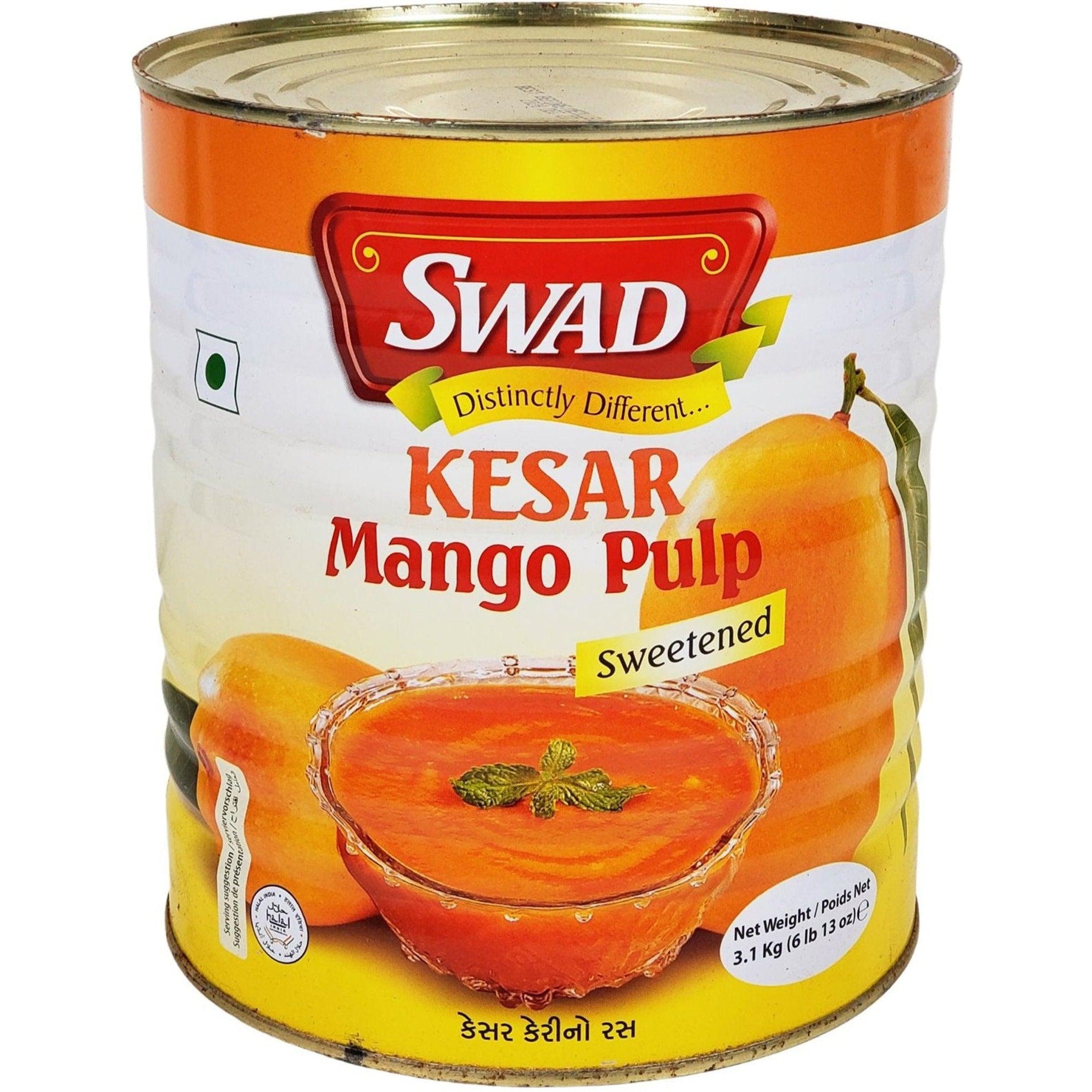 Swad Kesar Mango Pulp Bulk